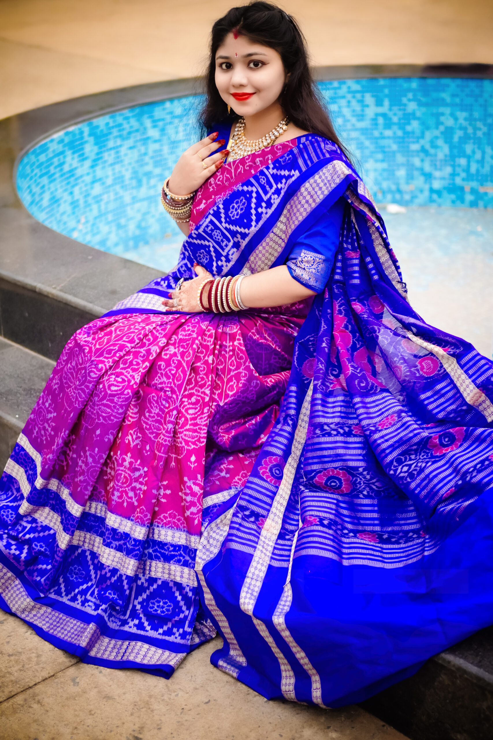 SAMBALPURI HANDLOOM PATTA SAREE – Shop Sambalpuri